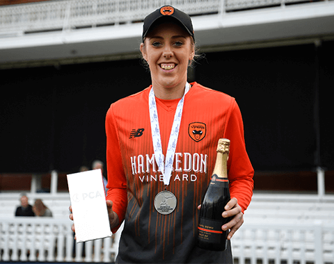 Georgia Adams Claims Women’s Domestic MVP Of The Year | The Ageas Bowl