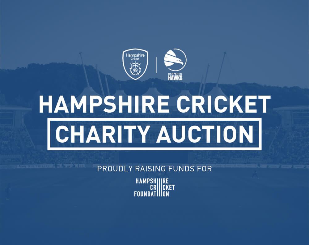 Hampshire Cricket Launches Online Auction | The Utilita Bowl